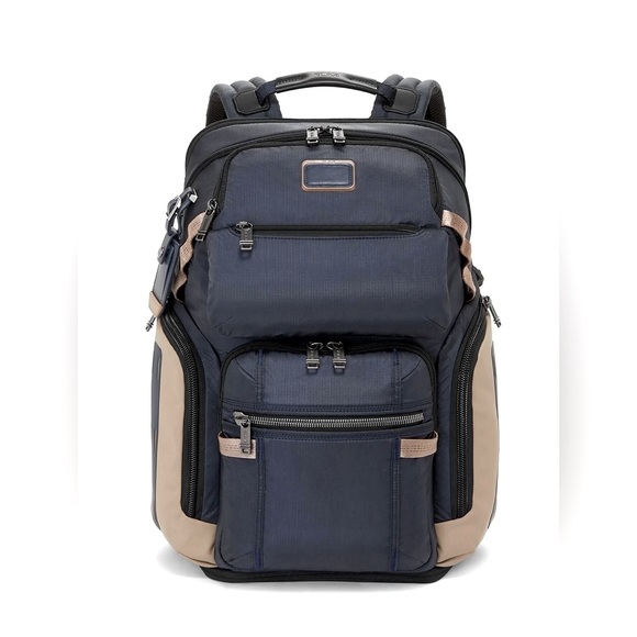 Tumi | Bags | Tumi Alpha Bravo Nomadic Backpack Midnight Navykhaki | Poshmark